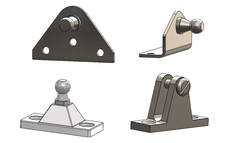Made-In-USA Gas Springs and Dampers